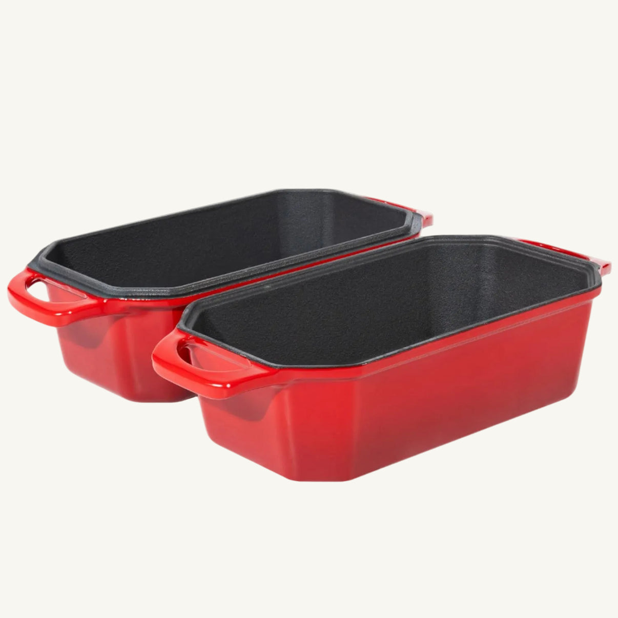 Enameled Cast Iron Loaf Pan Set – Cast Iron Warehouse