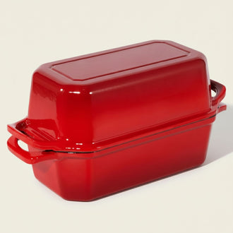 Enameled Cast Iron Loaf Pan Set – Cast Iron Warehouse