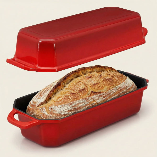 Enameled Cast Iron Loaf Pan Set – Cast Iron Warehouse