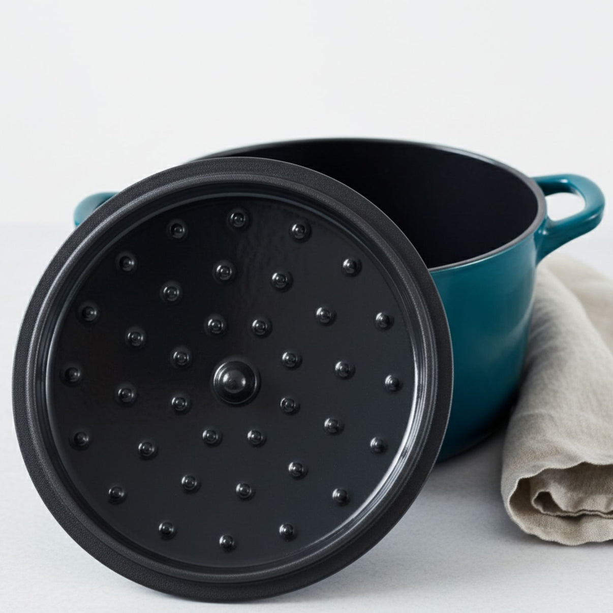 Deep Enameled Cast Iron Rice Pot | Deep Dutch Oven (1.8qt & 2.8qt ...